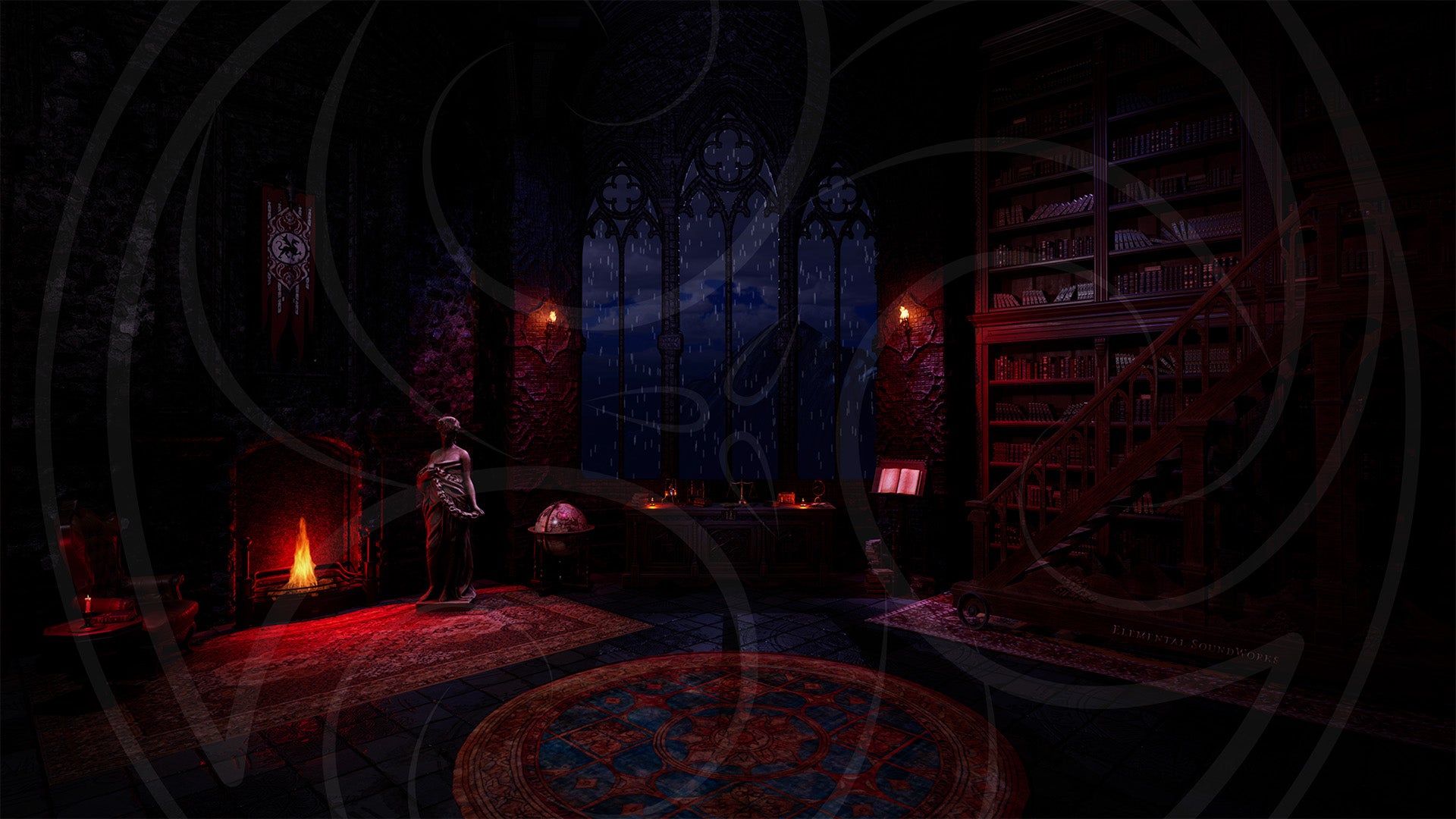 Gothic Mountainside Refuge Background – Elemental SoundWorks